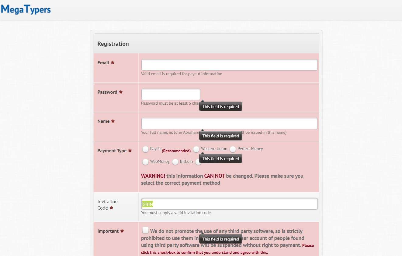 MegaTypers Invitation Code November 2025: Unlock $100 Bonus Now