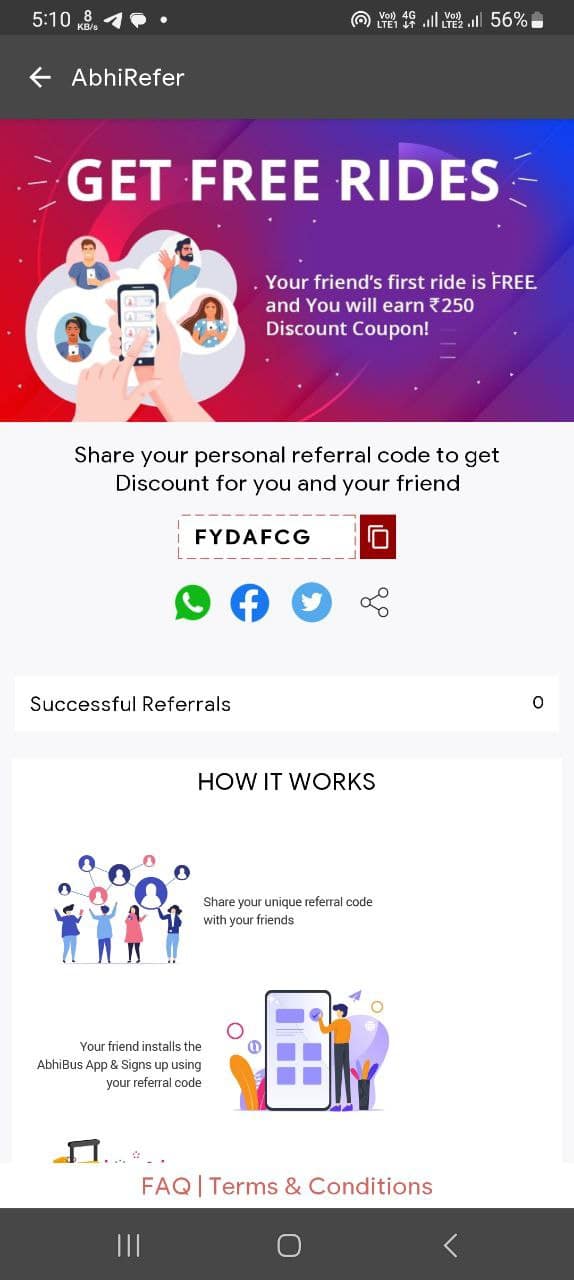 AbhiBus Referral Code | Instantly Unlock 1 Free Bus Ride!